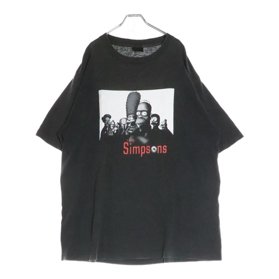 VINTAGE ヴィンテージ 90s THE SIMPSONS SOPLANOS PARODY シンプソンズ Tシャツ 半袖カットソー ブラック : BRING Yahoo!ショップ - 通販 ...