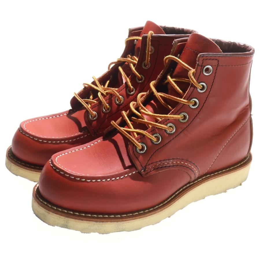 RED WING レッド ウイング 8875 CLASSIC MOC TOE クラシックモック レザー ショート ブーツ ワークブーツ ...