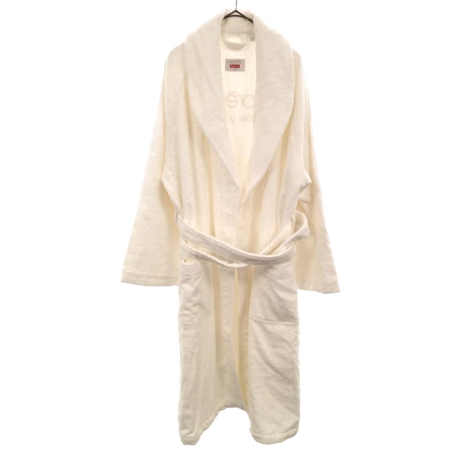 Supreme シュプリーム 15SS Frette Terry Bathrobe フレッテ バックロゴバスローブ ガウン ホワイト ...