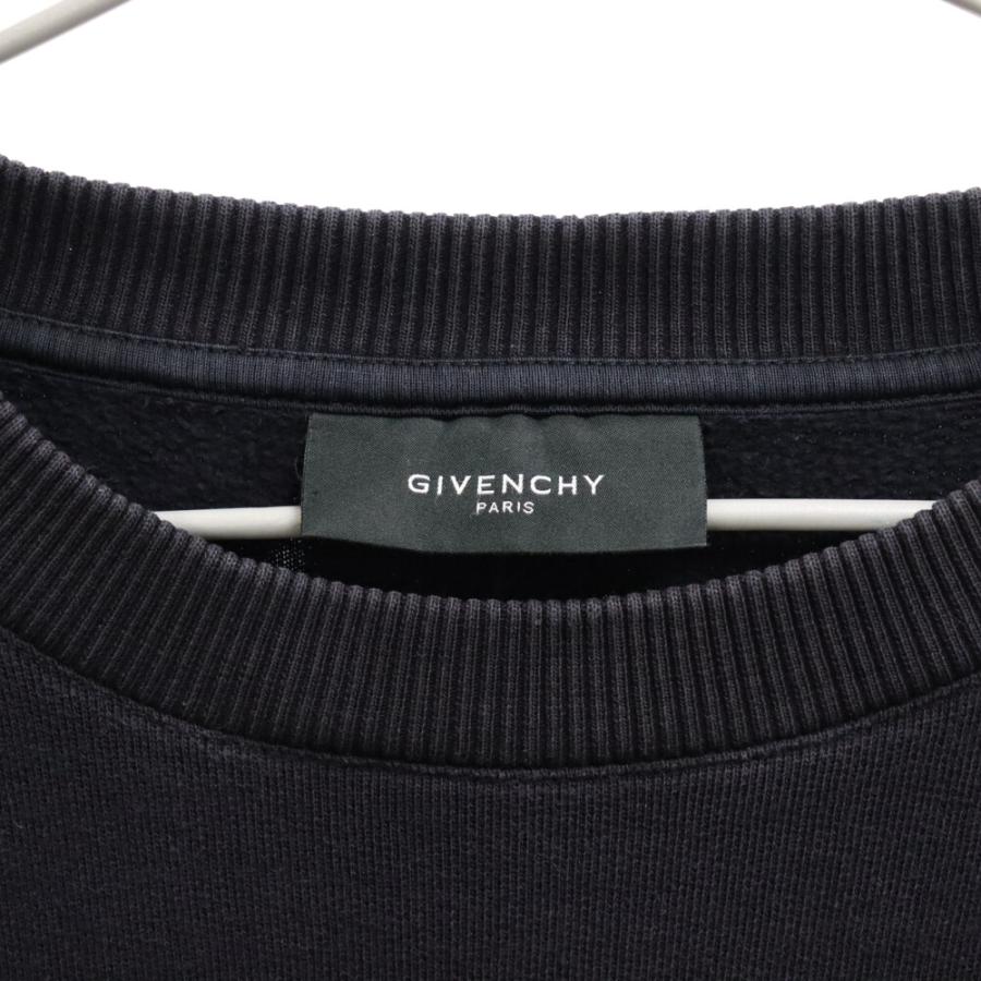 GIVENCHY（ジバンシィ） RT.TWLR ロットワイラー クルーネック スウェット トレーナー ブラック11F 7084 704 : BRING Yahoo!ショップ - 通販 ...