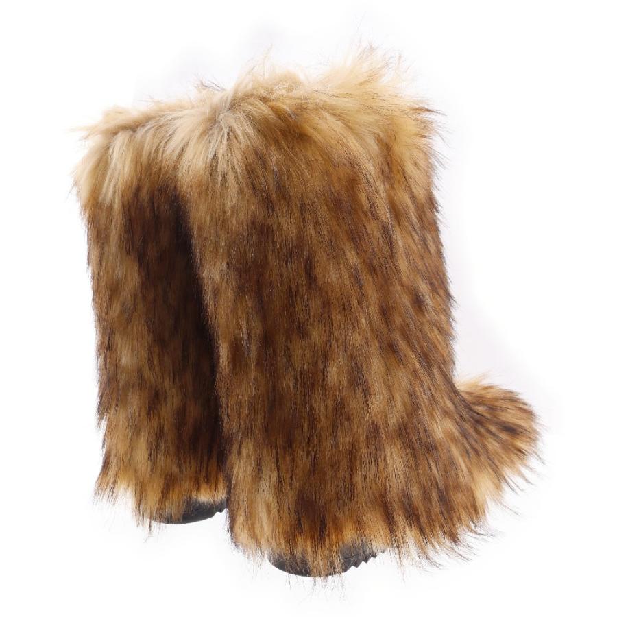 CELINE セリーヌ 21AW FAUX FUR BOOT 344523600C ファー装飾 CELINE セリーヌ 21AW FAUX FUR BOOT 344523600C ファー装飾