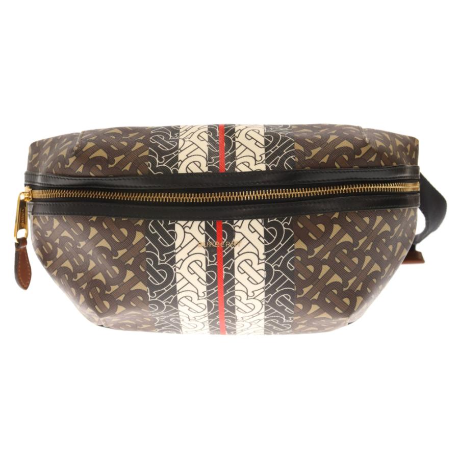 BURBERRY（バーバリー） TBモノグラムストライプボディバッグ ウエストバッグ ブラウン 8021483 : BRING Yahoo!ショップ - 通販 - Yahoo!ショッピング