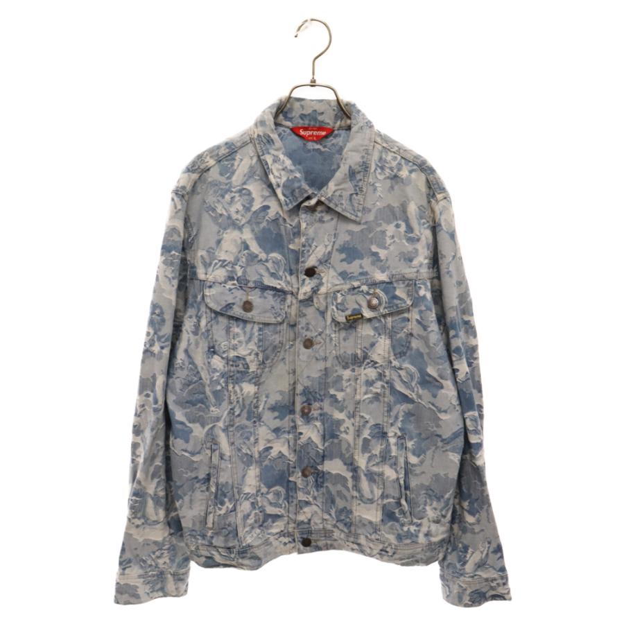 Supreme SUPREME シュプリーム 16AW Cherub Trucker Jacket ケルビムトラッカージャケット インディゴ ...