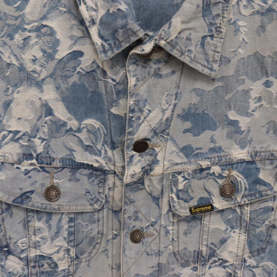 Supreme SUPREME シュプリーム 16AW Cherub Trucker Jacket ケルビムトラッカージャケット インディゴ ...