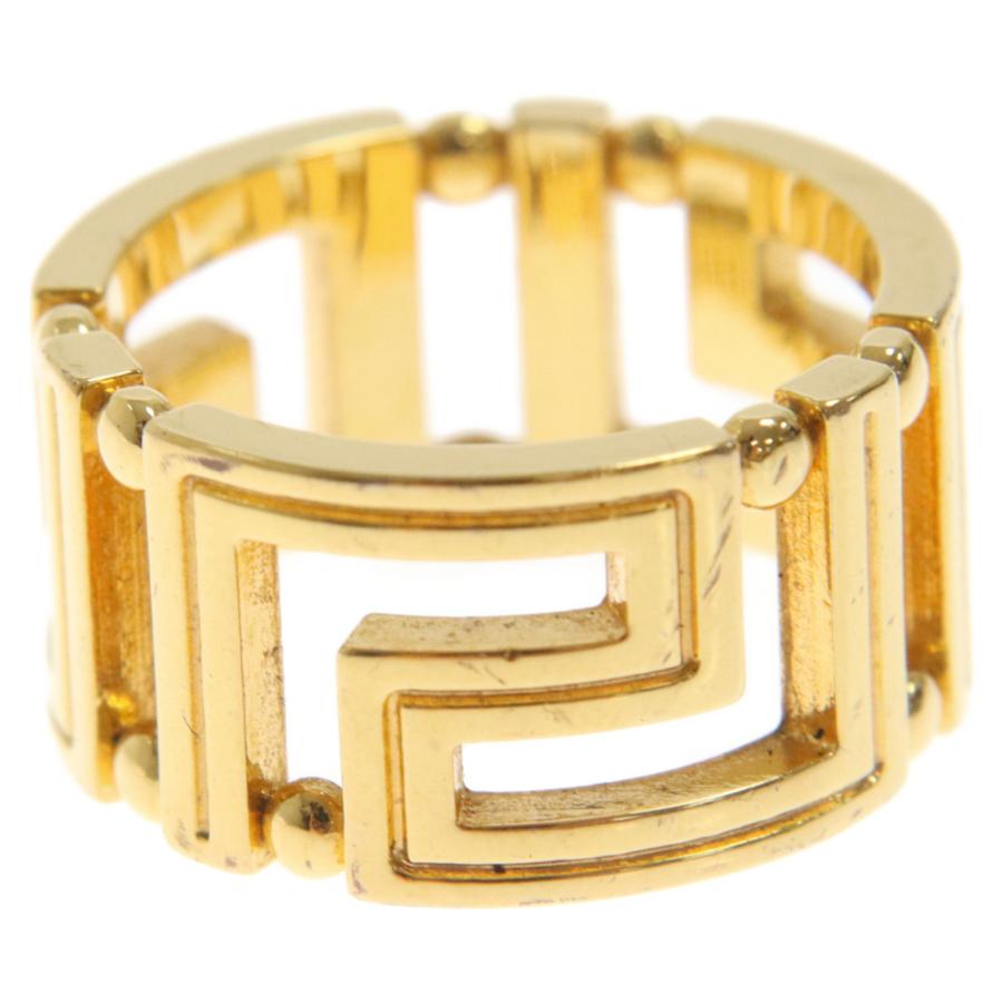 VERSACE ヴェルサーチ グレカリング ゴールド : BRING Yahoo!ショップ - 通販 - Yahoo!ショッピング