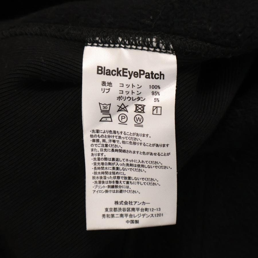 THE BLACK EYE PATCH ブラックアイパッチ 飛び出し坊やプリントプルオーバーパーカー フーディ ブラック : BRING Yahoo!ショップ - 通販 - Yahoo!ショッピング