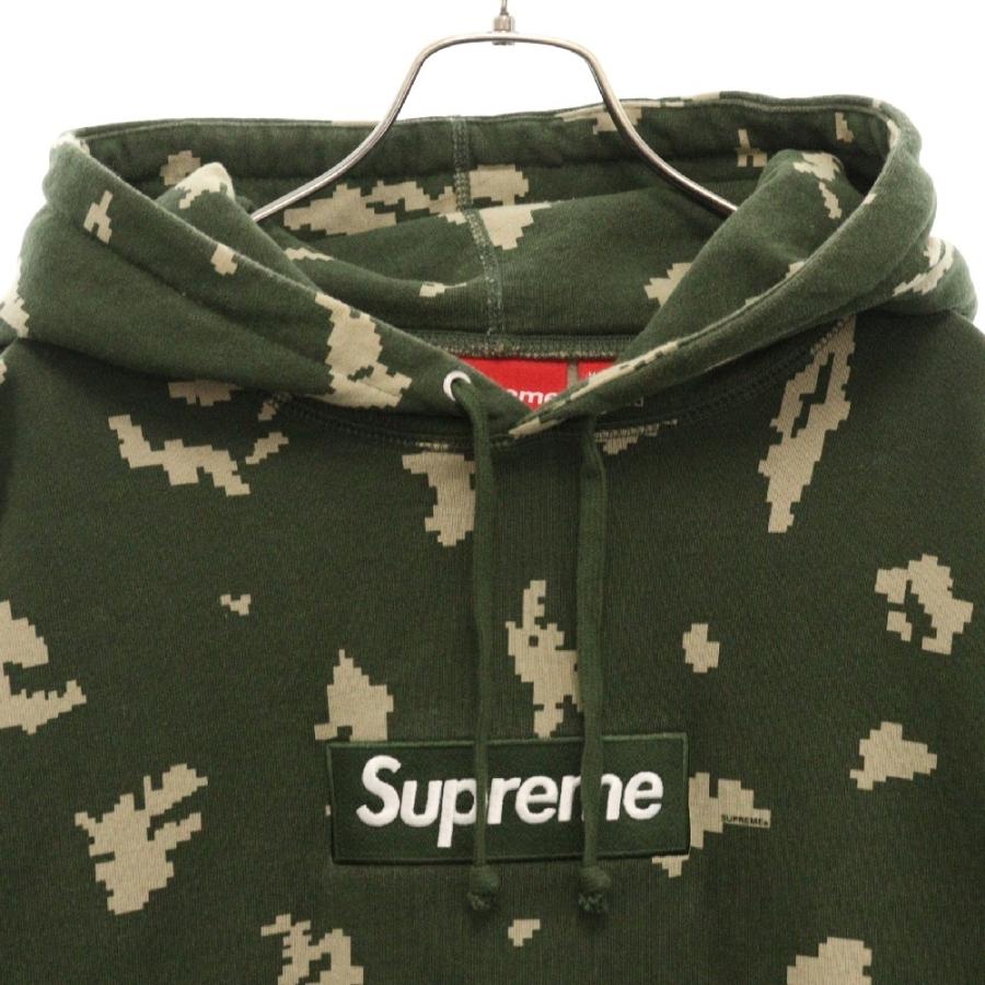 Supreme シュプリーム 21AW Box Logo Hooded Sweatshirt Olive Russian Camo ボックス ...