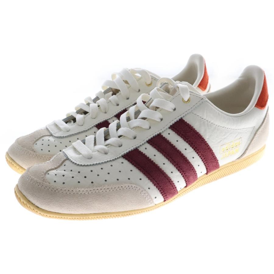adidas アディダス Originals Women's Japan オリジナルス ジャパン ローカットスニーカー ホワイト/レッド ...