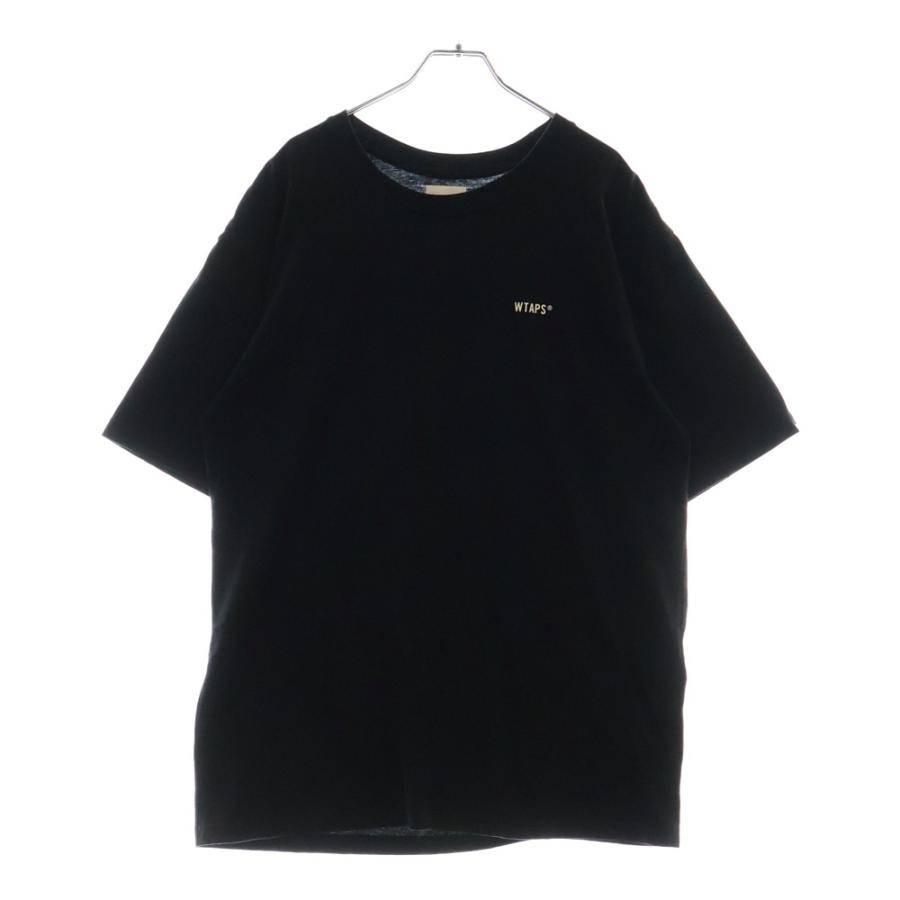 WTAPS ダブルタップス 24SS MON TEE モン ワンポイントロゴバックプリント半袖Tシャツ 半袖カットソー ブラック 241ATDT-CSM27 : BRING Yahoo ...