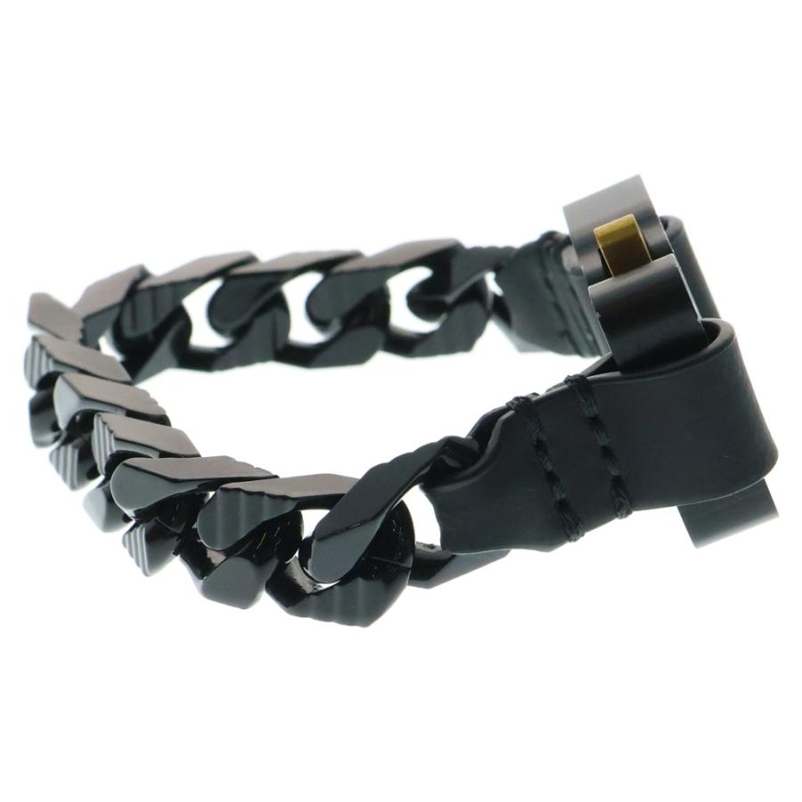 MONCLER（モンクレール） BRACELET 1017‐ALYX-9SM メタル ロゴ ブレスレット ブラック : BRING Yahoo ...