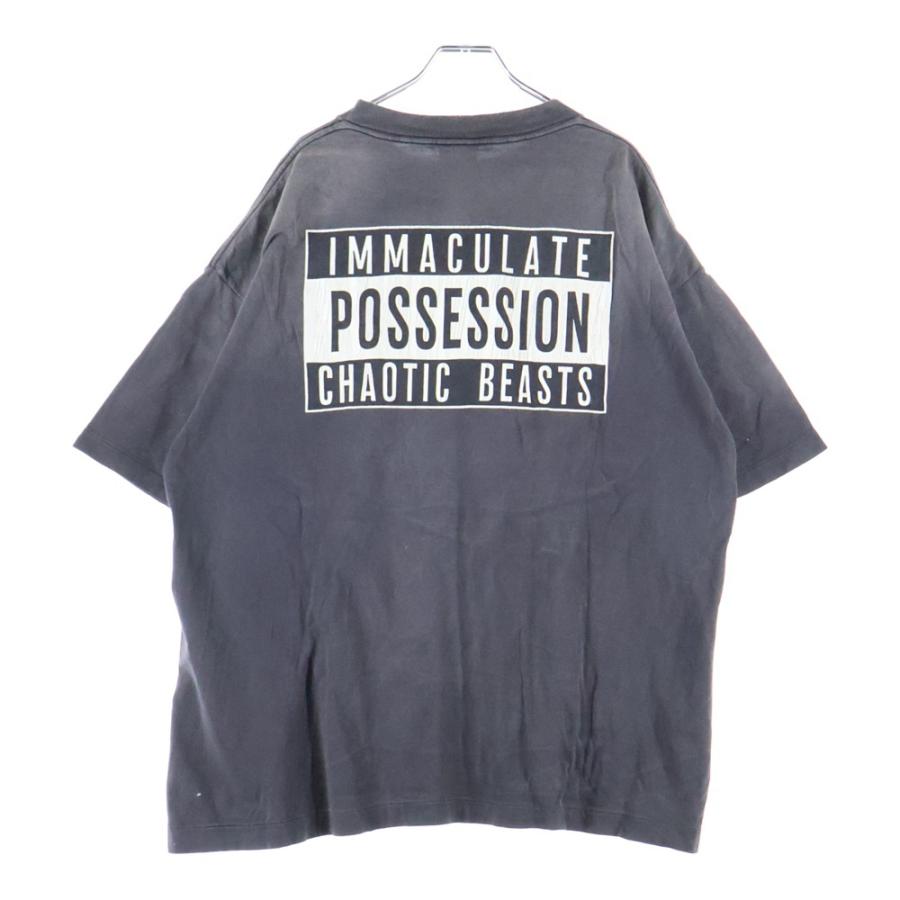 SAINT MICHAEL セントマイケル 24AW CP SS TEE SMILE ヴィンテージ加工