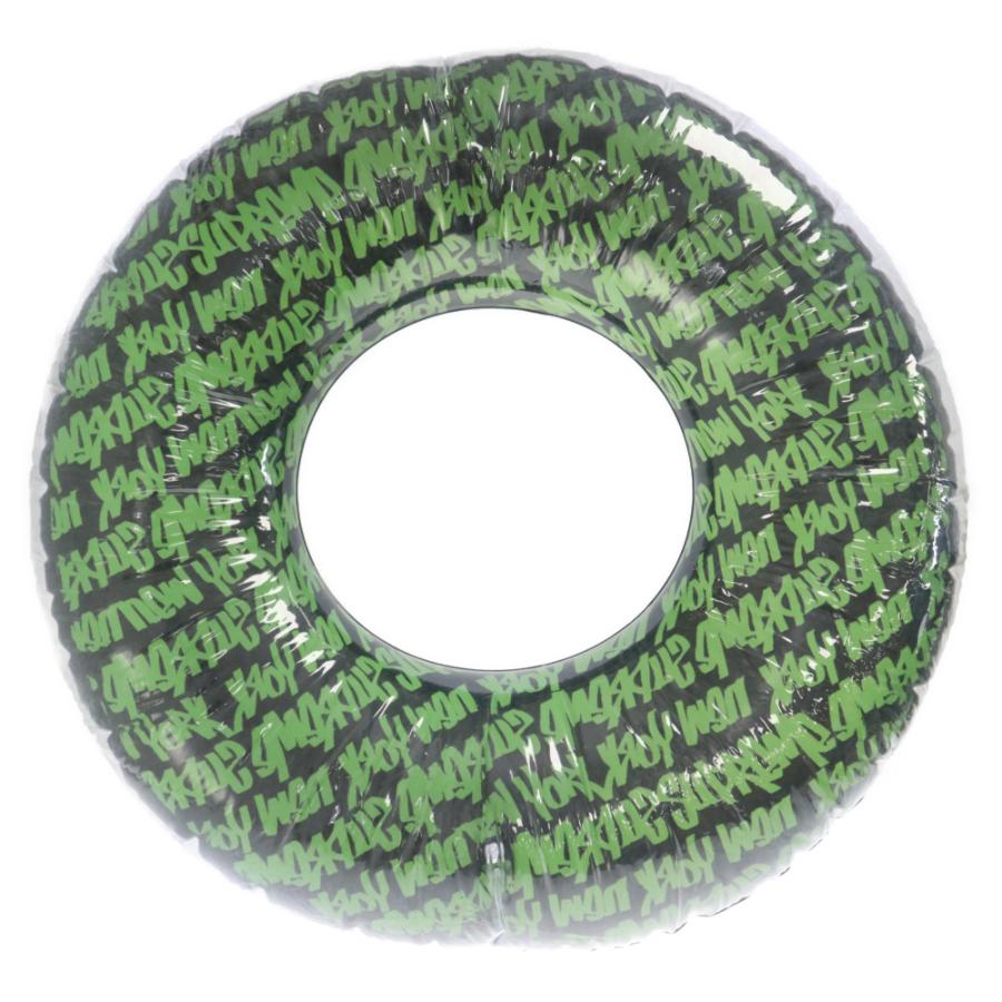 Supreme（シュプリーム） 22SS Fat Tip Pool Float ファットティッププールフロート ロゴ総柄 浮き輪 グリーン ...