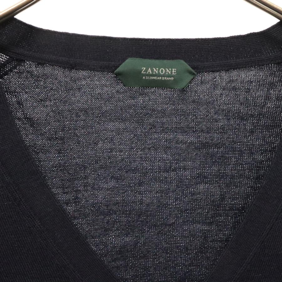 ZANONE ザノーネ Vフロント ウール生地 ニットカーディガン 7ETJP4 ZC239 ネイビー :1724C030063:BRING Yahoo!ショップ - 通販 - Yahoo ...