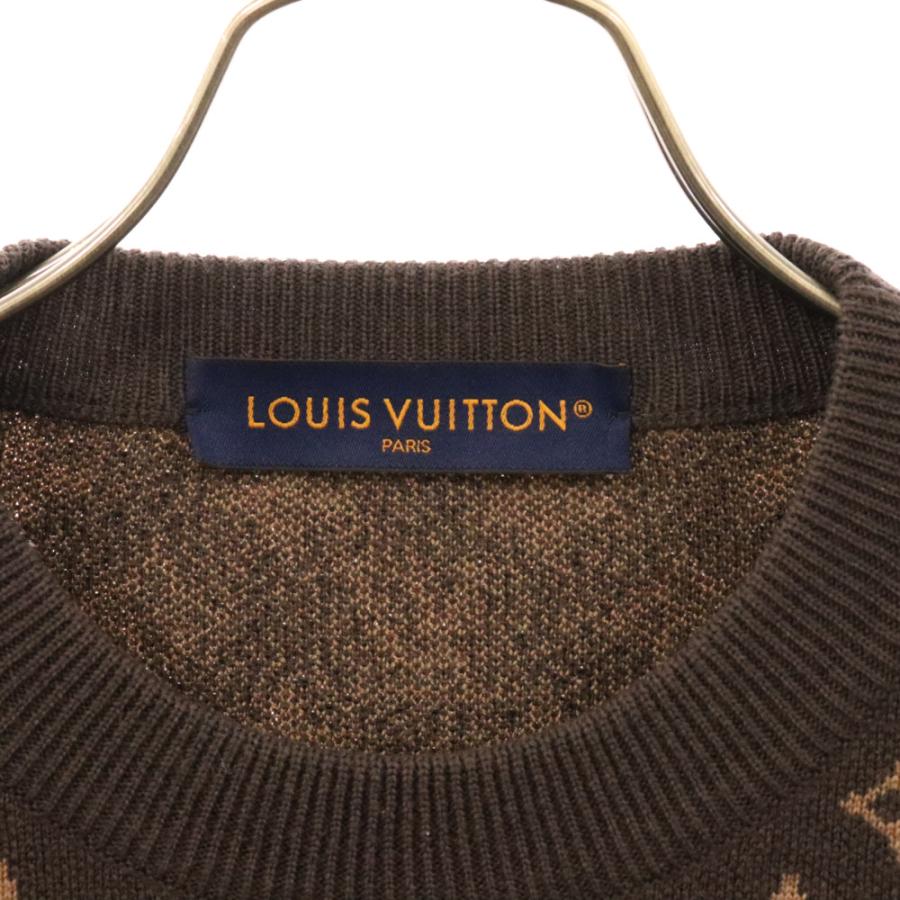 LOUIS VUITTON ルイヴィトン 23AW モノグラムニットセーター LOUIS VUITTON ルイヴィトン 23AW モノグラムニットセーター