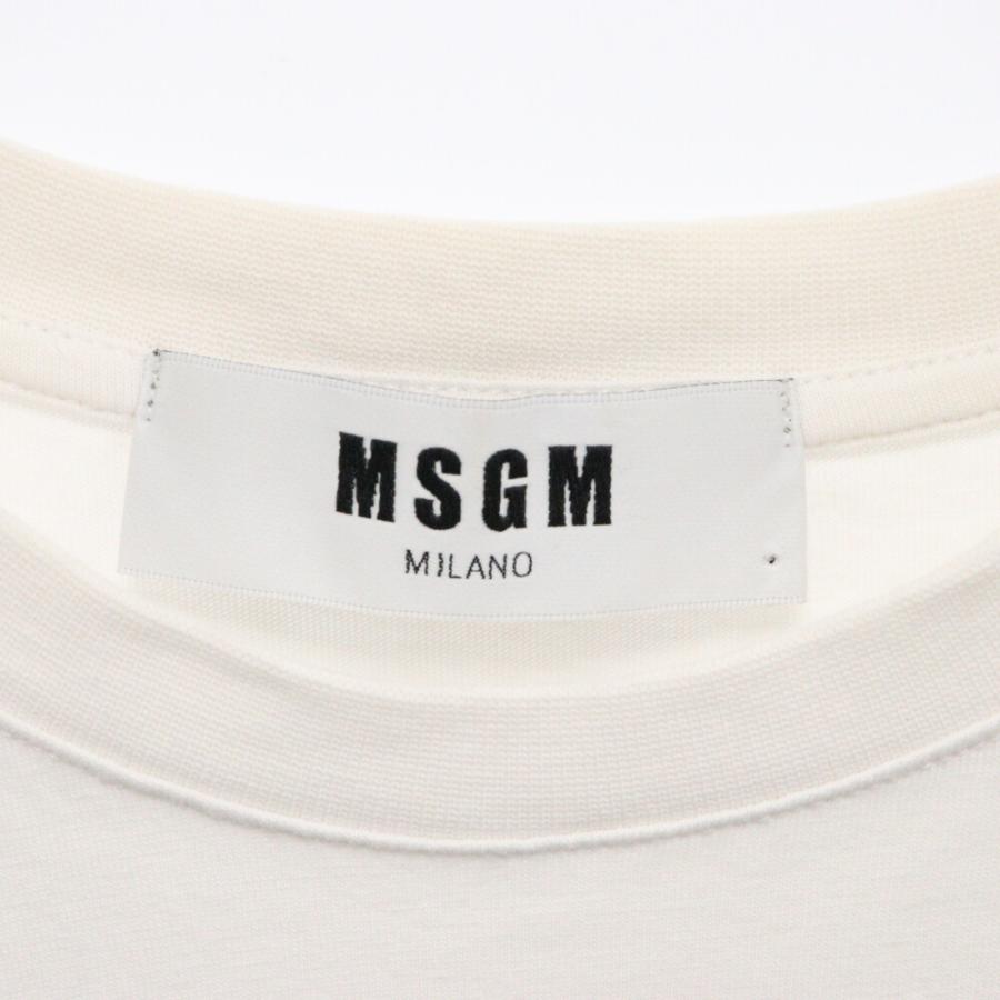 MSGM エムエスジーエム ロゴプリント半袖Tシャツ クルーネックカットソー ホワイト 2441MDM60 : BRING Yahoo!ショップ - 通販 - Yahoo!ショッピング