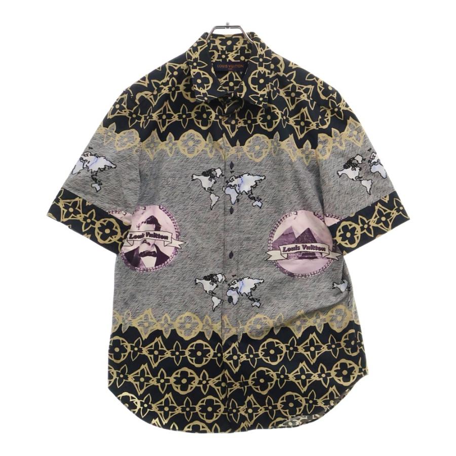 LOUIS VUITTON ルイヴィトン 21AW LVワックスショートスリーブモノグラム半袖シャツ マルチカラー RM212 FS8 HLS72W : BRING Yahoo!ショップ ...
