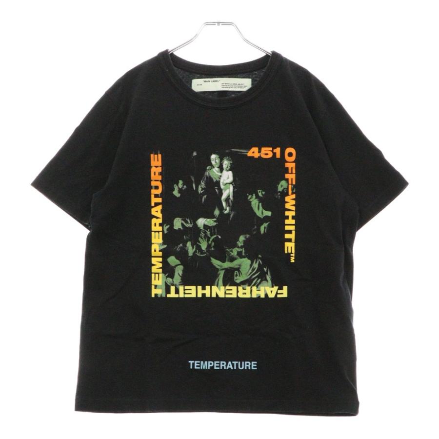 オフホワイト サイズ:XXS CARAVAGGIO フォトプリントTシャツ 中古 OM10