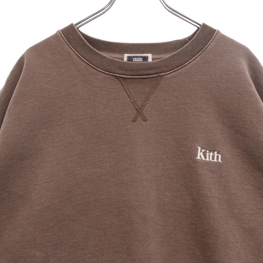 KITH キス 24AW Nelson Crewneck ロゴ刺繍 クルーネックスウェットトレーナー ボルドー KHM032390 : BRING Yahoo!ショップ - 通販 ...