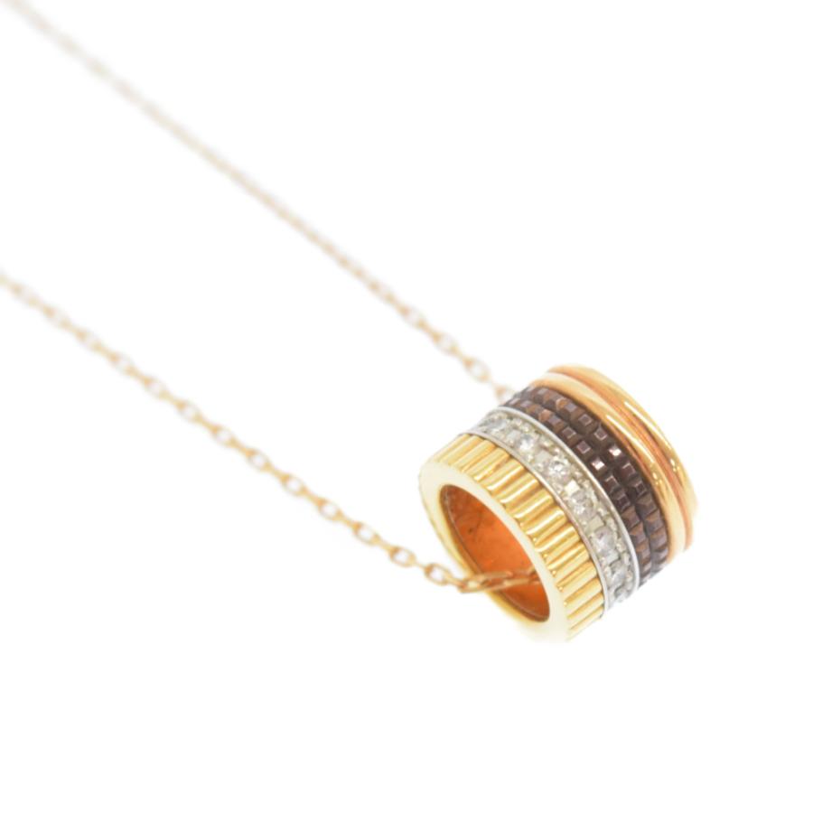 ブシュロン キャトル クラシック ダイヤモンド ネックレス K18 750 YG×PG×WG ギャランティ付属 :2022G290031:BRING Yahoo!ショップ - 通販 ...