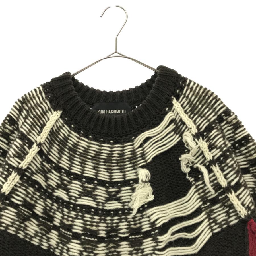 ユウキハシモト 21AW インサイドアウト ウェアハウスパターン ニットセーター ブラウン 212-01-0502 : BRING Yahoo!ショップ - 通販 - Yahoo!ショッピング