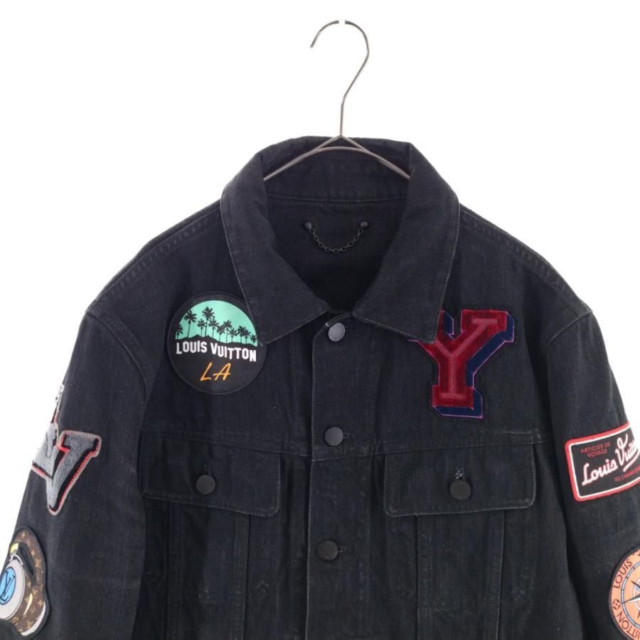 LOUIS VUITTON ルイヴィトン 19SS マルチワッペンロゴデニム LOUIS VUITTON ルイヴィトン 19SS マルチワッペンロゴデニム