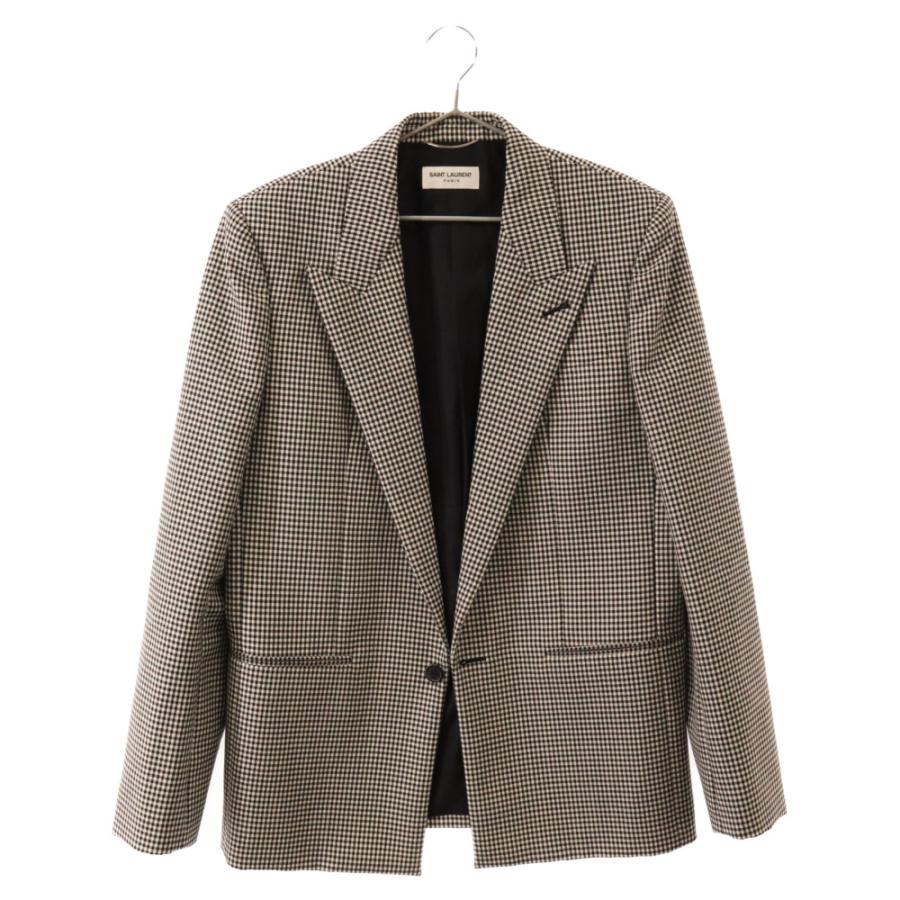SAINT LAURENT PARIS サンローランパリ vichy taylor jacket SAINT LAURENT PARIS サンローランパリ vichy taylor jacket