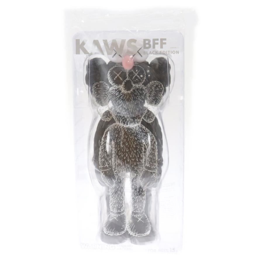 MEDICOM TOY メディコムトイ × KAWS BFF Open Edition Vinyl Figure Pink Black カウズ フィギュア 人形 ブラック : BRING ...