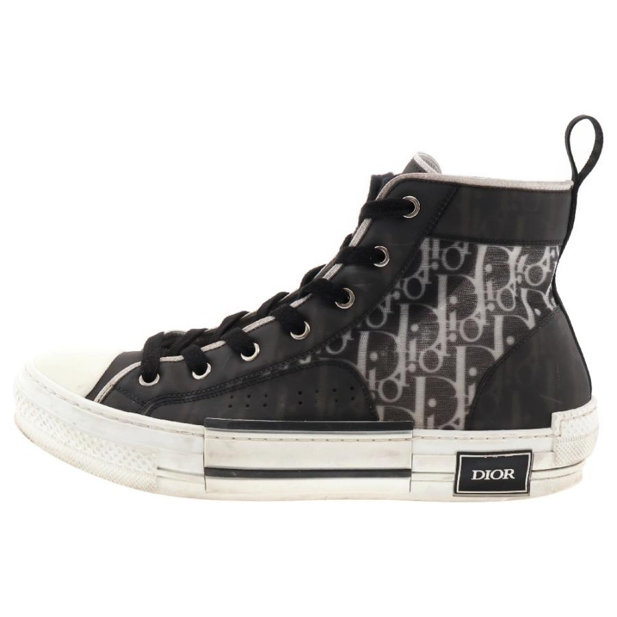 DIOR ディオール B23 オブリークテクニカルファブリック ハイカットスニーカー ブラック/ホワイト 3SH118Y : BRING Yahoo!ショップ - 通販 - Yahoo!ショッピング