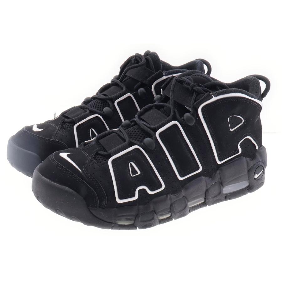 NIKE ナイキ AIR MORE UPTEMPO 414962-002 モアアップテンポ ハイカットスニーカー ブラック US9.5/27 ...