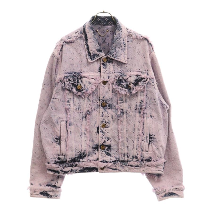 LOUIS VUITTON ルイヴィトン 23SS フリンジモノグラムボーイフッドデニムジャケット パープル RM231 UZD HOA81W : 2025a180008 : BRING ...