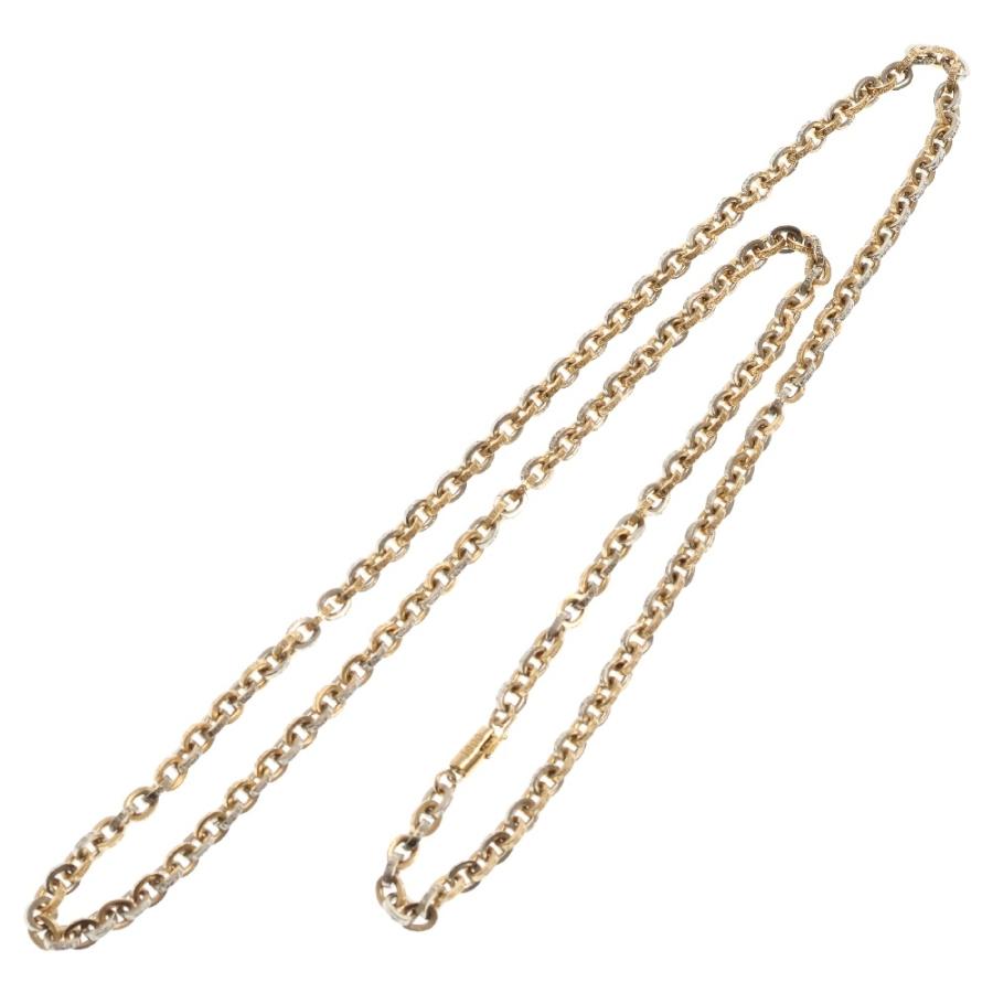 CHROME HEARTS クロムハーツ 18K/22K PAPER CHAIN ALTRNTMG CHROME HEARTS クロムハーツ 18K/22K PAPER CHAIN ALTRNTMG
