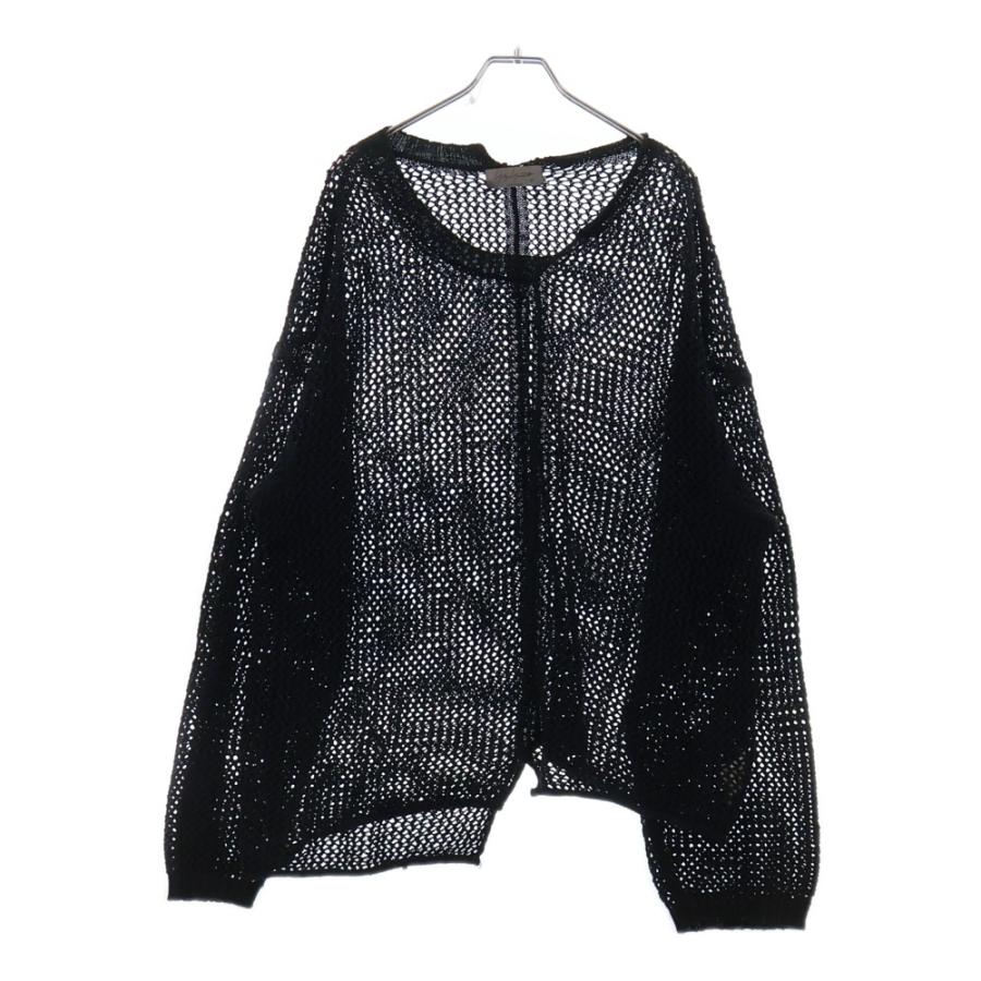 Yohji Yamamoto POUR HOMME ヨウジヤマモト プールオム 24SS ハキダンチ メッシュニット 長袖カットソー HS-K09-093 : BRING Yahoo!ショップ ...