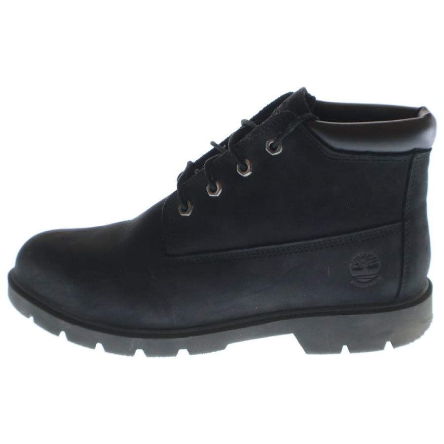 Timberland ティンバーランド BASIC CHUKKA WP ベーシック チャッカ ウォータープルーフ ミッドカットブーツ US10/28.0cm ブラック A2QPZ ...