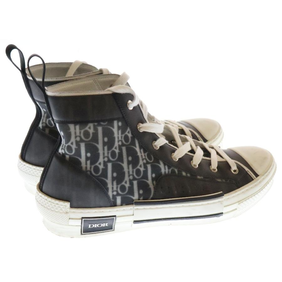 DIOR ディオール B23 オブリーク柄 ハイカットスニーカー 3SH118Y ブラック/ホワイト : BRING Yahoo!ショップ - 通販 - Yahoo!ショッピング