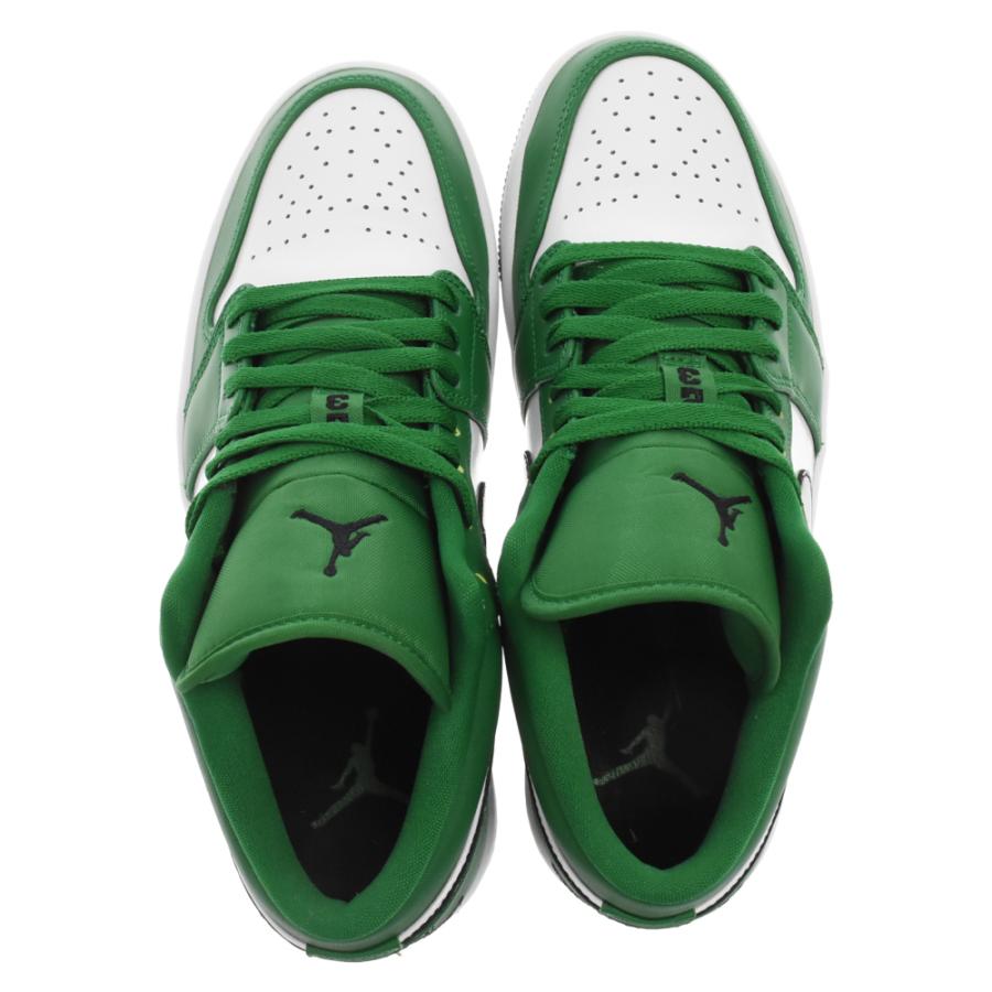 NIKE ナイキ エアジョーダン1ロー パイングリーン ローカットスニーカー 553558-301 US8.5/26.5cm グリーン ...