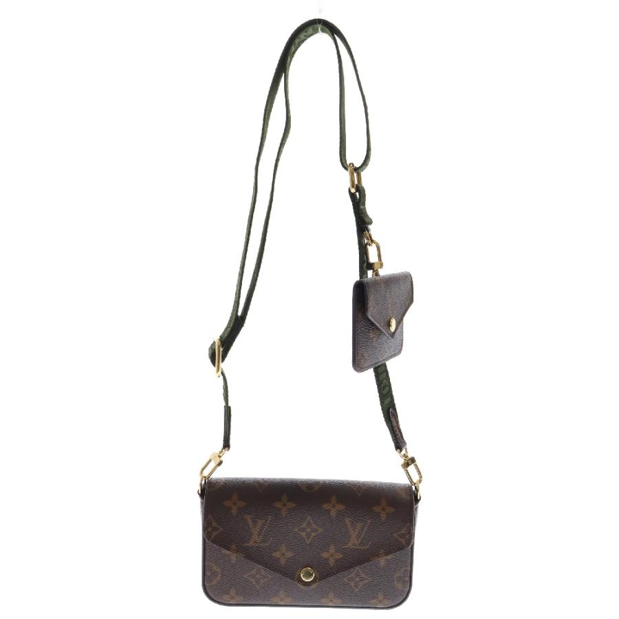 LOUIS VUITTON ルイヴィトン モノグラム ミュルティポシェットフェリシー M80091 ICタイプ ショルダーバッグ 斜め掛け ...