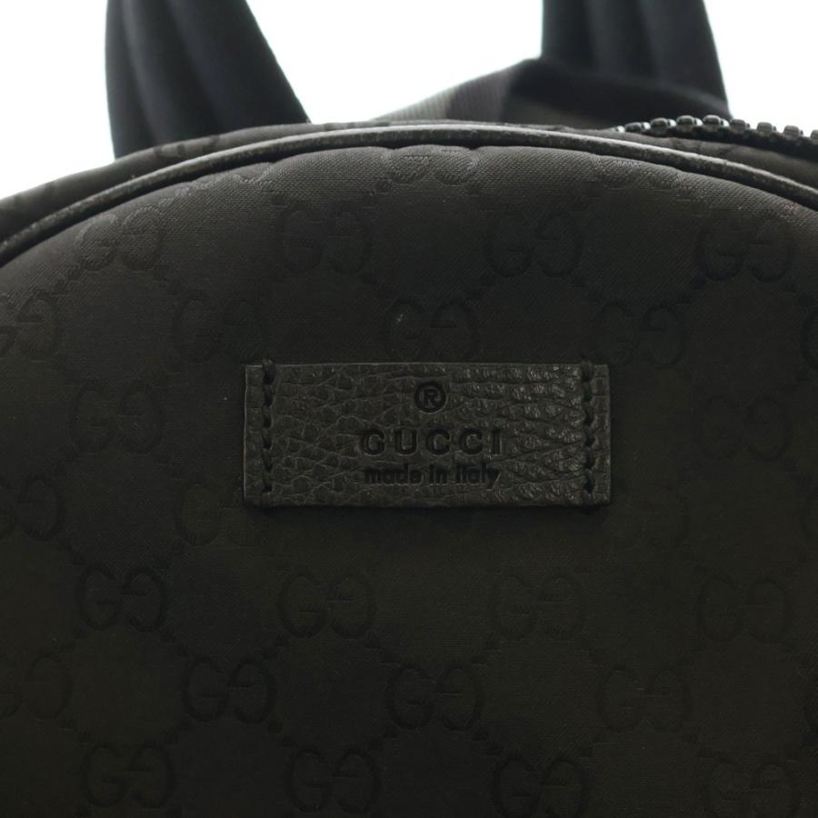 GUCCI（グッチ） GGナイロン リュックサック バックパック ブラック