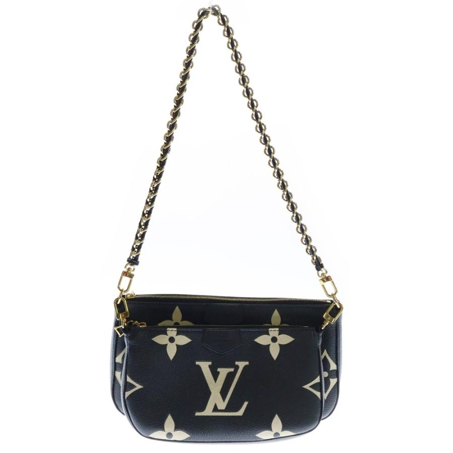 LOUIS VUITTON ルイヴィトン モノグラムアンプラント ミュルティポシェット アクセソワール レザーショルダーバッグ ブラック M45777 : BRING Yahoo!ショップ ...
