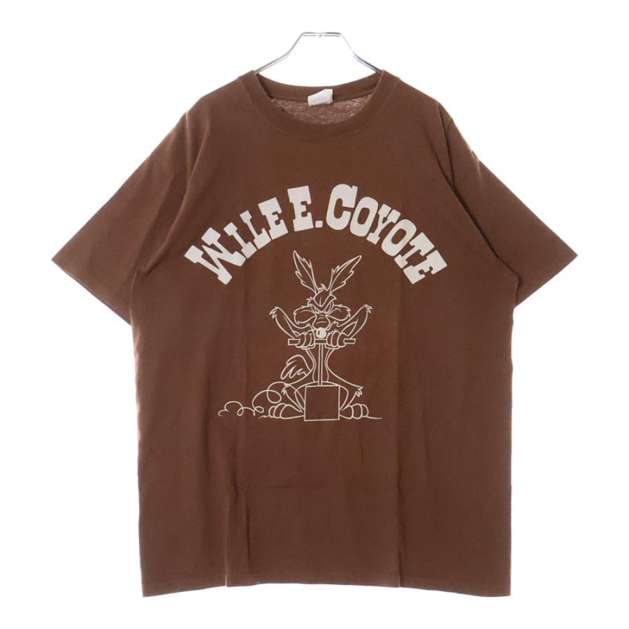 VINTAGE ヴィンテージ 00s LOONY TUNES WILE E COYOTE ワイリー コヨーテ 半袖Tシャツ カットソー ...