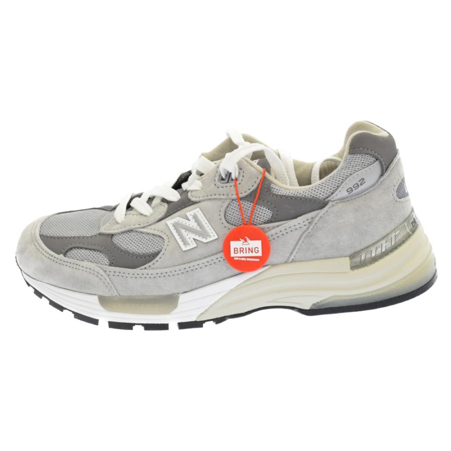 New Balance ニューバランス M992GR MADE IN USA ローカットスニーカー シューズ グレー US8.5 ...