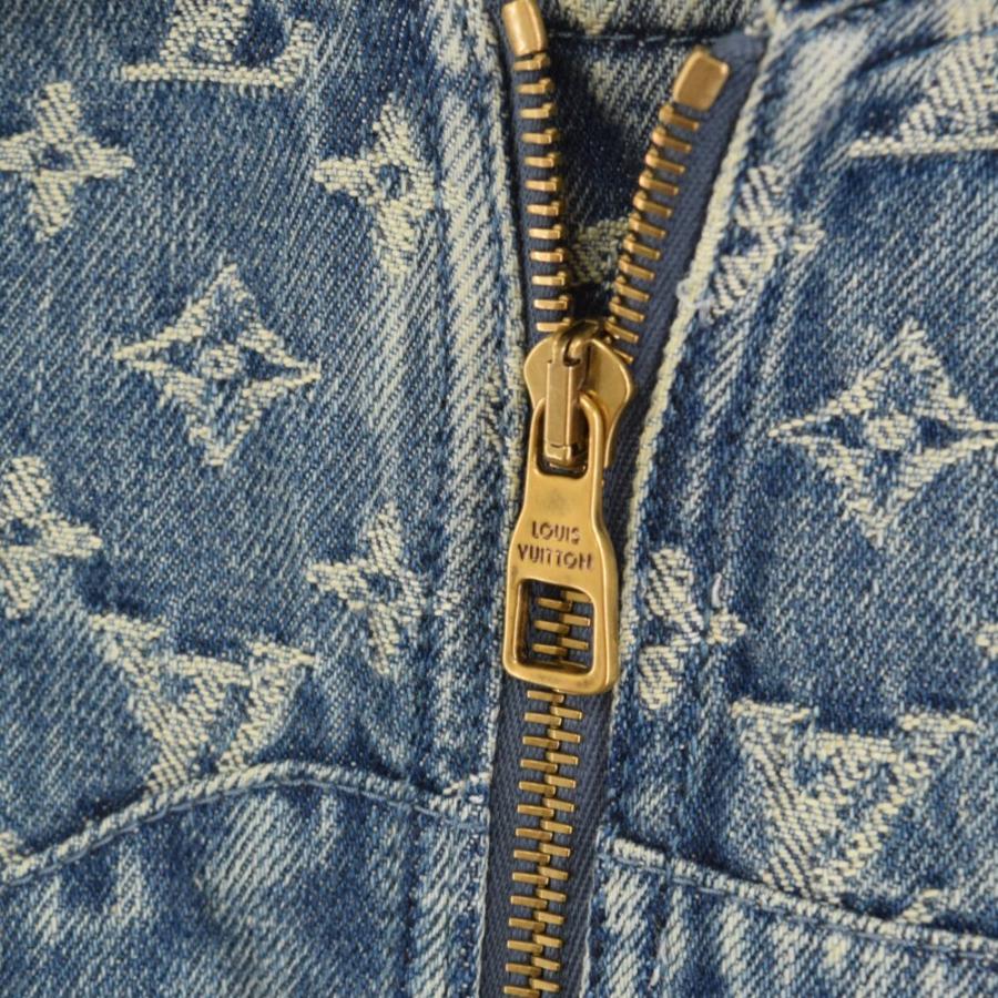 LOUIS VUITTON ルイヴィトン 22SS×NIGO モノグラムパッチワークフーデッドジップアップデニムジャケット RM221M UZD HMA16E : BRING Yahoo ...