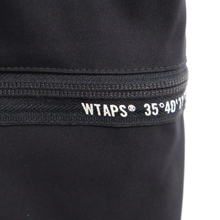 WTAPS ダブルタップス 23SS TRACKS / TROUSERS / POLY. TWIL ポリエステルツイル トラックパンツ ネイビー 231BRDT-PTM02 ...