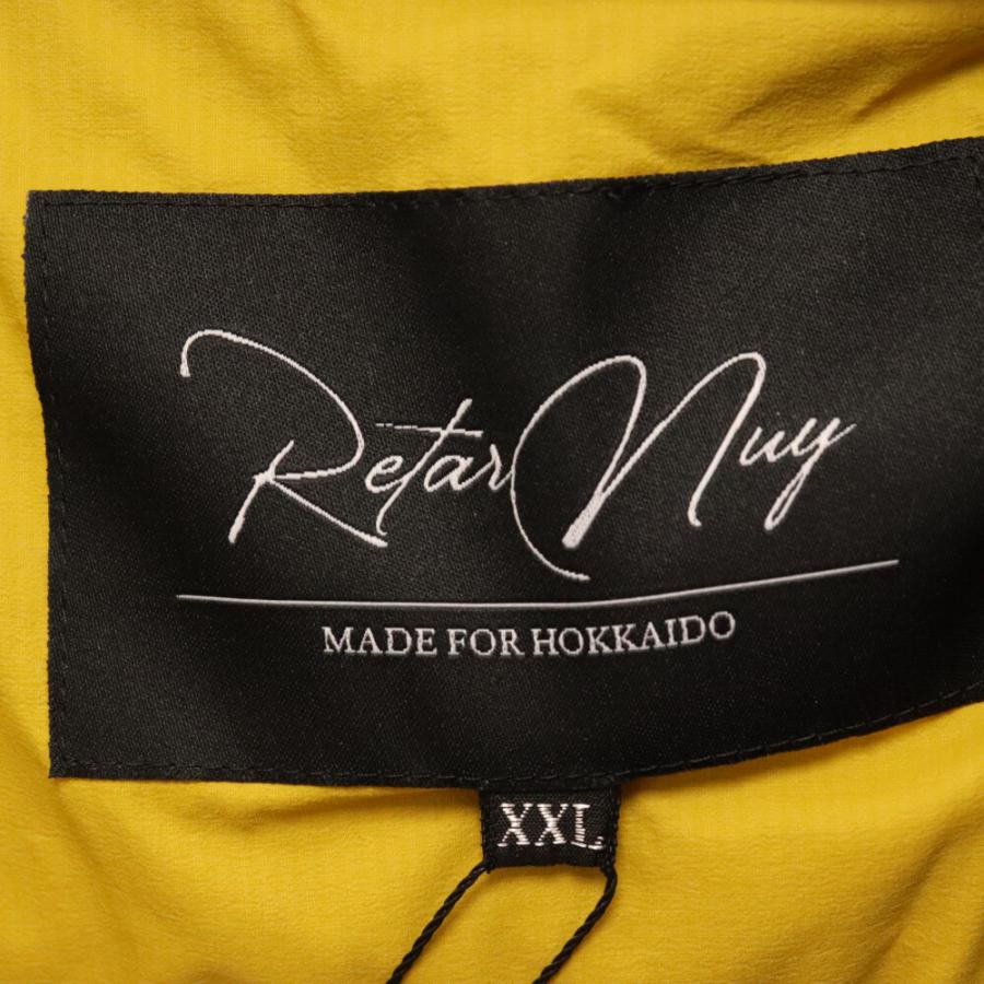 Retar Nuy レタールヌイ DOWNPARKA RNFW-DP01 ジップアップダウンジャケット イエロー : BRING Yahoo ...
