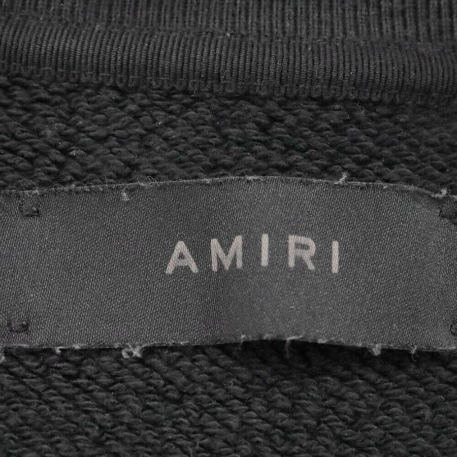 AMIRI アミリ PREEMO Record Motif Crewneck レコードモチーフ スウェットクルーネックトレーナー ブラック ...