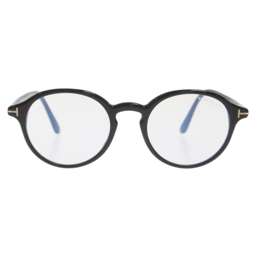 TOM FORD トムフォード TF5867-B Blue Control ブルーライトカット ウェリントンサングラス アイウェア メガネ ...