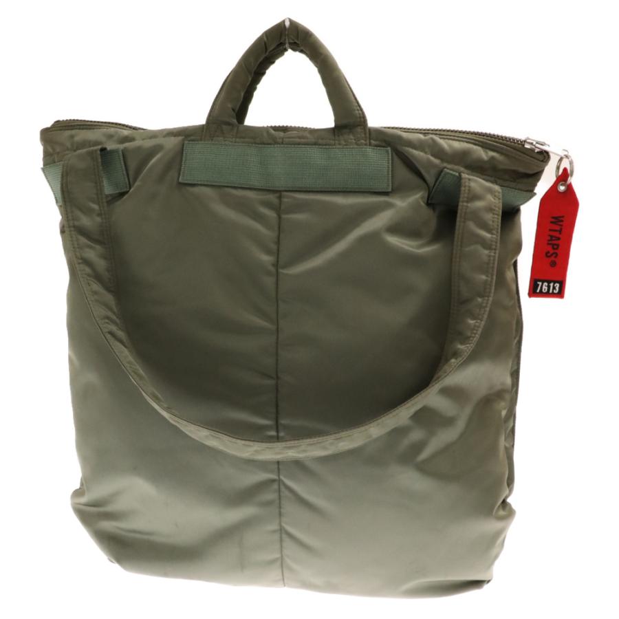 WTAPS（ダブルタップス） 17AW ×PORTER 2WAY HELMETBAG NYLON PORTER ポーター ヘルメットバッグ ナイロントートバッグ ハンドバッグ カーキ ...