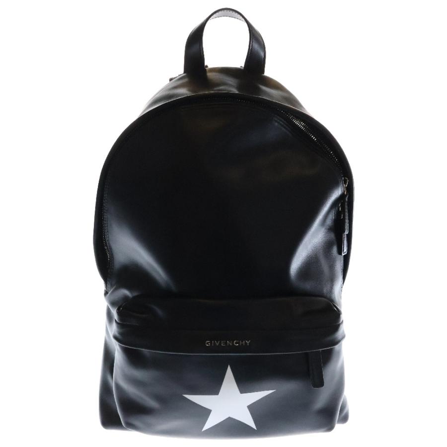 GIVENCHY ジバンシィ Small Star Leather Backpack レザーバックパック リュックサック ブラック : BRING Yahoo!ショップ - 通販 ...