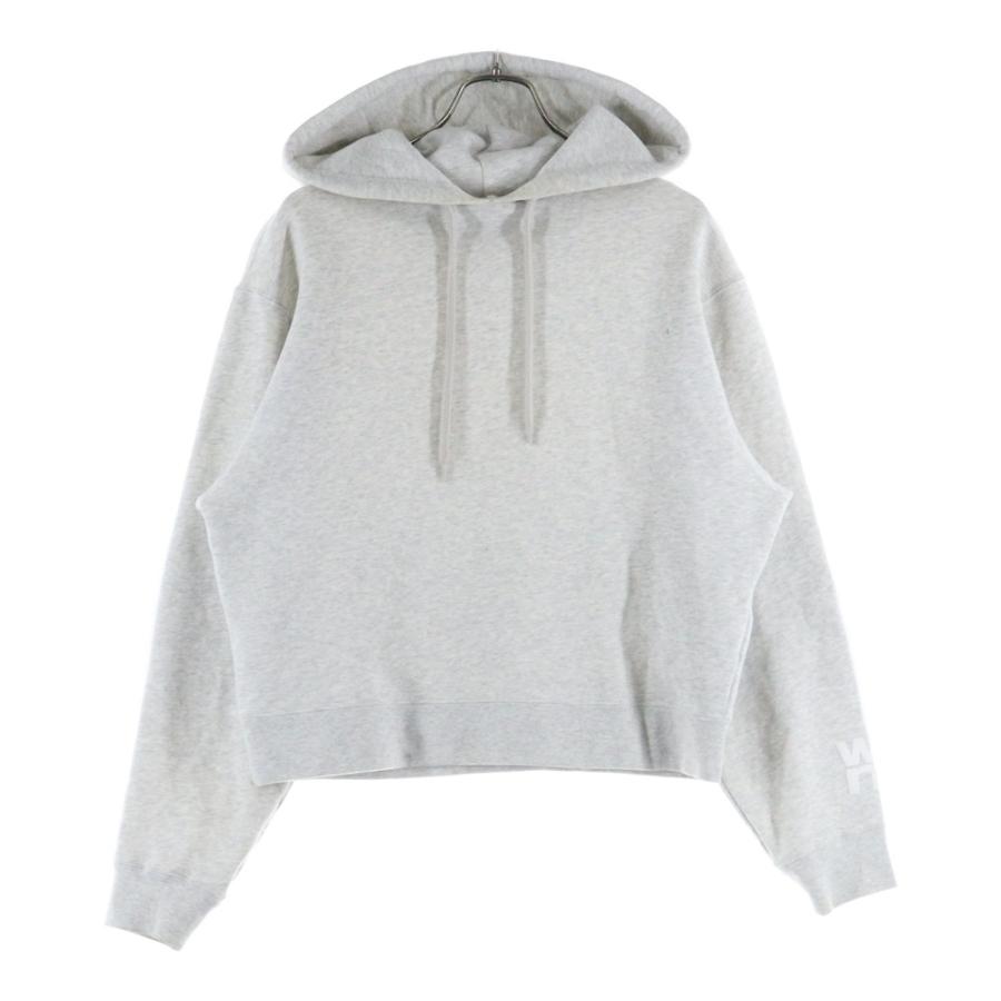 alexanderwang ALEXANDER WANG アレキサンダーワン Hoodie アームロゴ プルオーバースウェットパーカー フーディー グレー : BRING Yahoo!ショップ ...