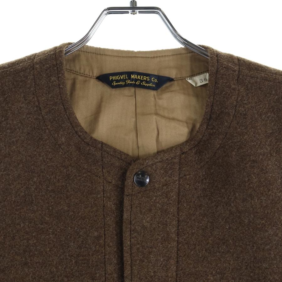 PHIGVEL（フィグベル） Wool Vest ウールベスト ブラウン PMY-VT03 : BRING Yahoo!ショップ - 通販 ...
