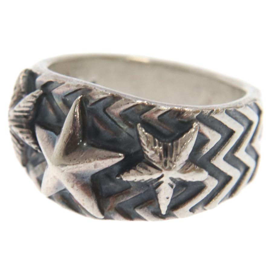 CODY SANDERSON コディーサンダーソン WAVE GEAR 3STARS RING ウェーブギア3スターリング シルバー ...